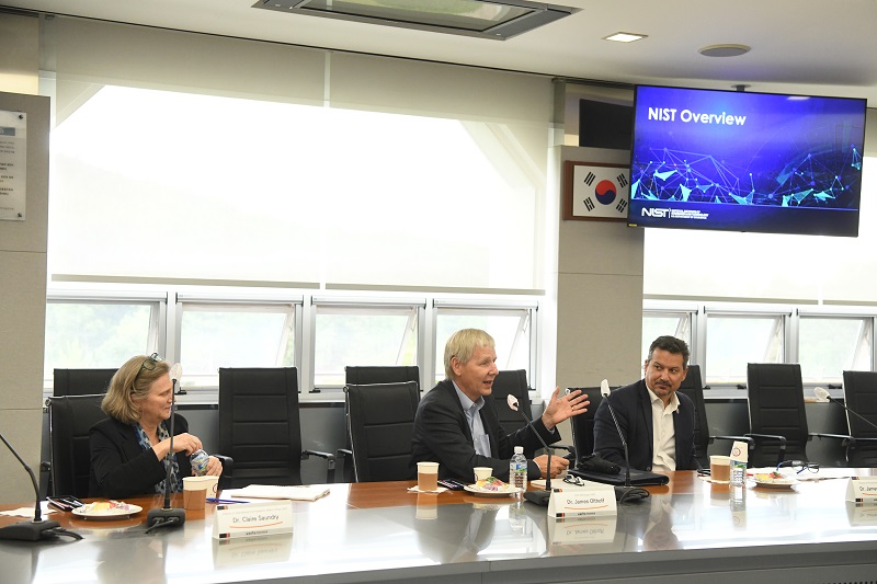 미국 NIST 대표단 KRISS 방문 | KRISS 소식 | 알림소식 : 한국표준과학연구원